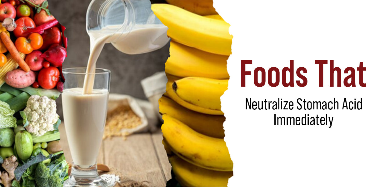 7 Foods that Neutralizes Stomach Acid Immediately – thenaturnestindia